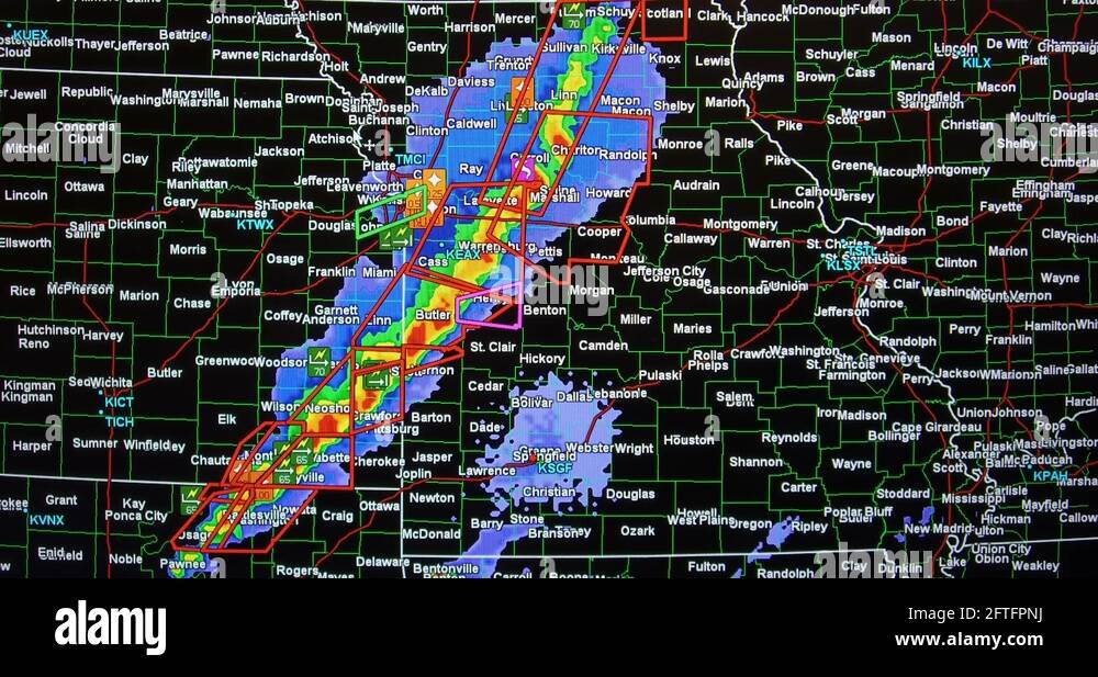 Weather radar computer monitor Stock Videos & Footage - HD and 4K Video ...