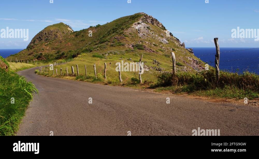 Winding Road at Kahakuloa Head, West Maui Loop Hawaii Stock Video ...