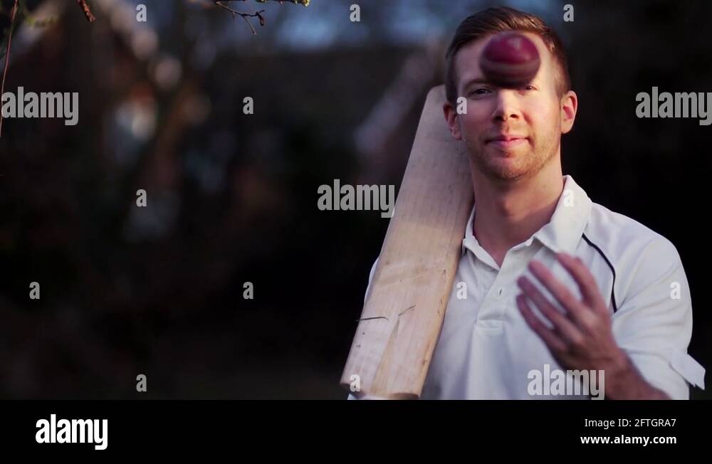 Portrait man holding cricket bat Stock Videos & Footage - HD and 4K ...