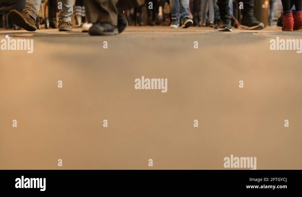 Walking towards the crowd Stock Videos & Footage - HD and 4K Video ...