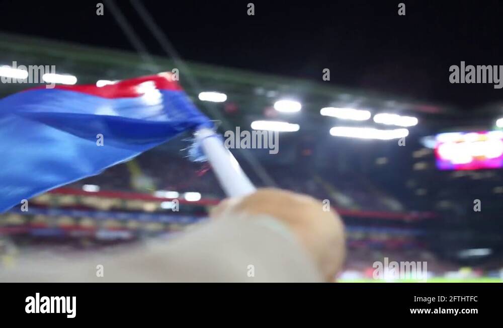 Red hand flag Stock Videos & Footage - HD and 4K Video Clips - Alamy