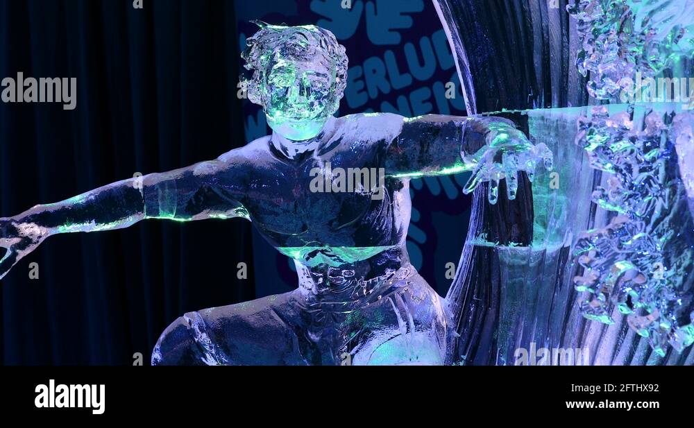 Frozen sculpture of a person Stock Videos & Footage - HD and 4K Video ...