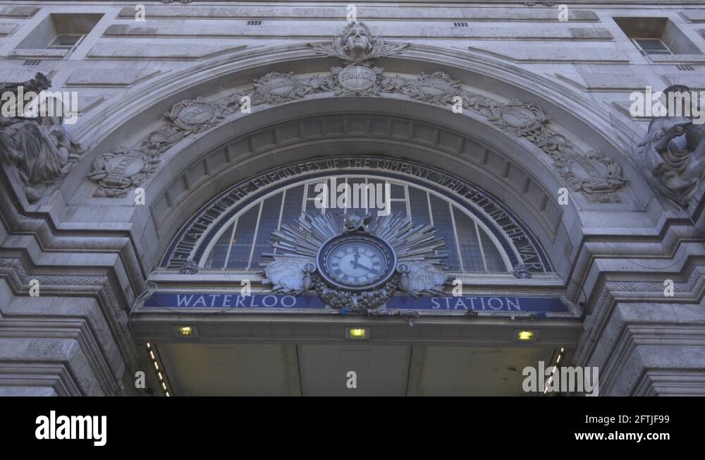 Entrance waterloo station london Stock Videos & Footage - HD and 4K ...