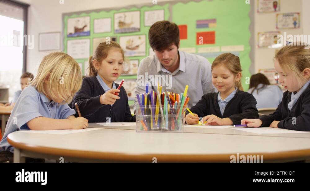 Primary school children classroom uk Stock Videos & Footage - HD and 4K ...