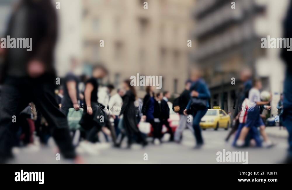 Busy rush hour pedestrians Stock Videos & Footage - HD and 4K Video ...