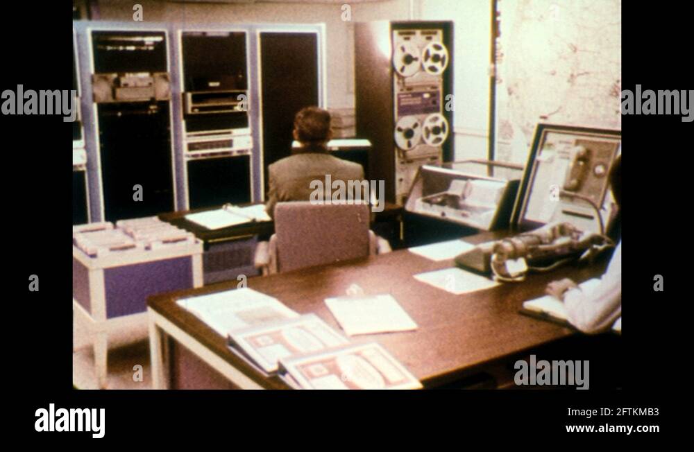 Computer 1970's office Stock Videos & Footage - HD and 4K Video Clips ...