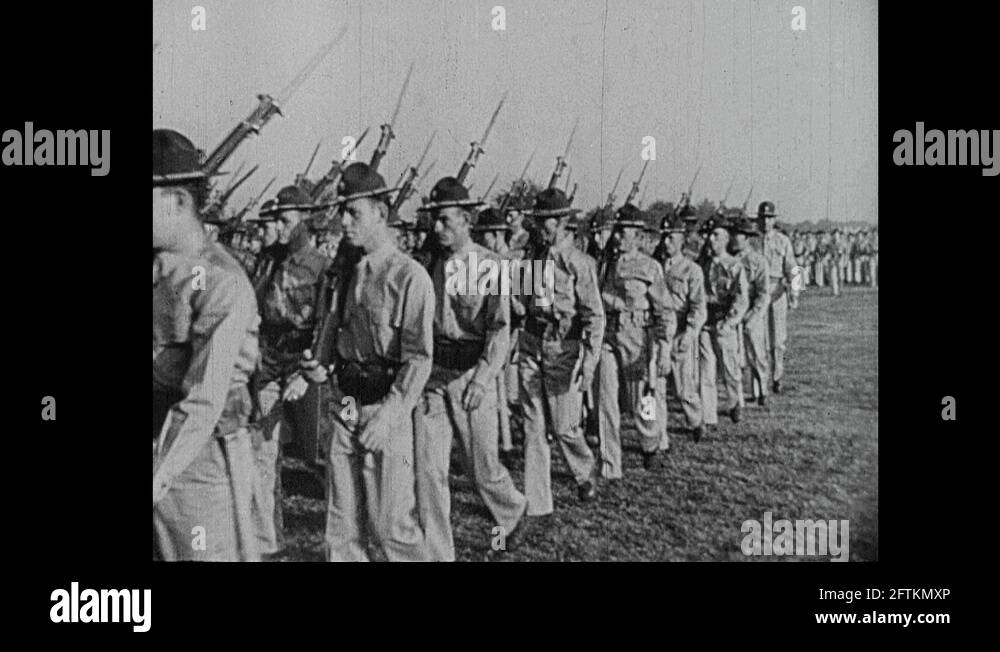 Wwii us soldiers marching Stock Videos & Footage - HD and 4K Video ...
