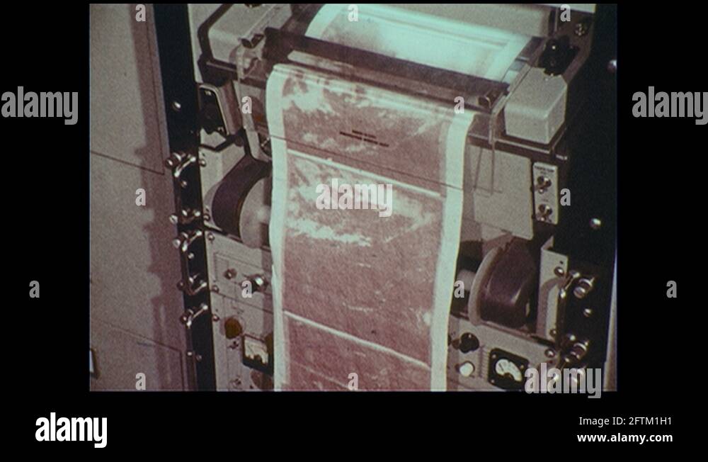 A computer generates images based on the ship's analysis of weather and ...