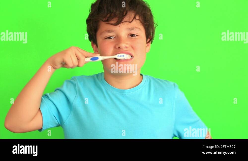 Tooth smiley face brushing toothbrush Stock Videos & Footage - HD and ...
