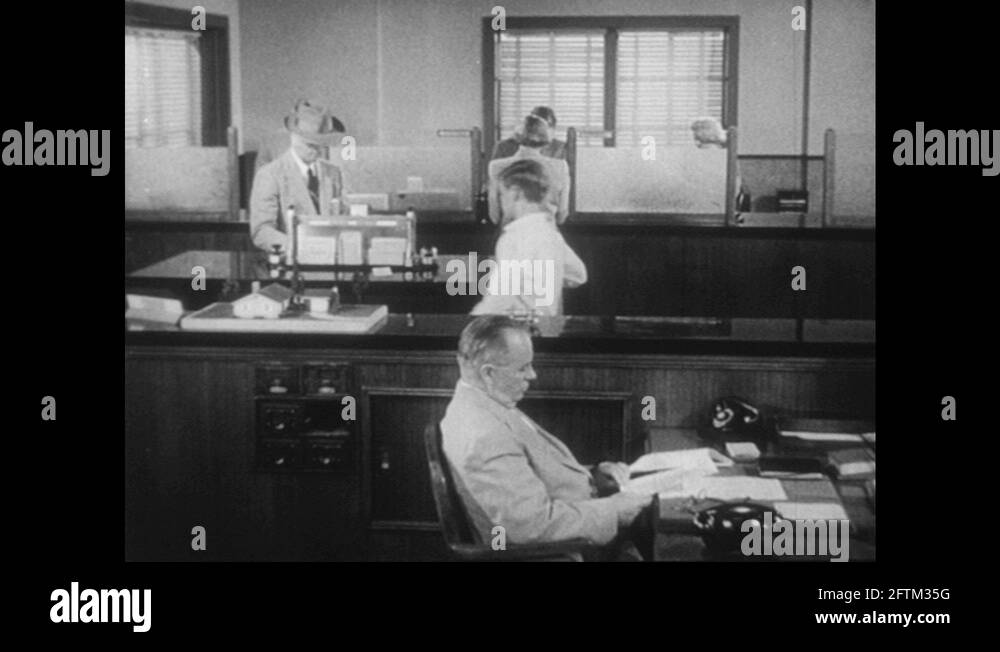1950s bank people Stock Videos & Footage - HD and 4K Video Clips - Alamy