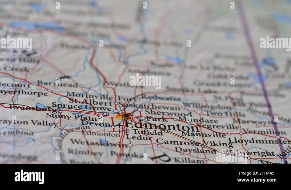 Edmonton map Stock Videos & Footage - HD and 4K Video Clips - Alamy