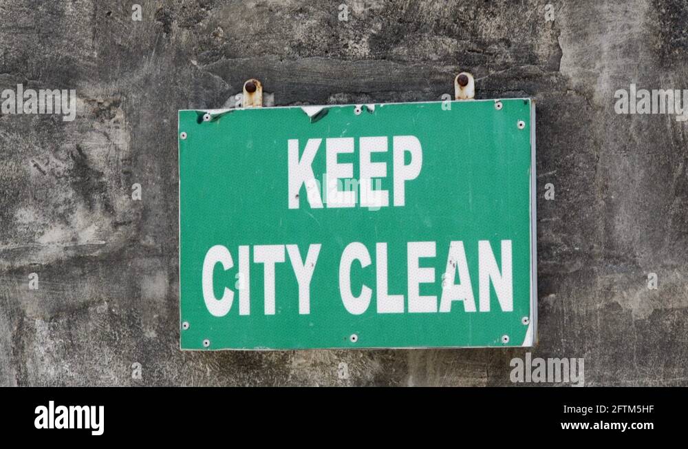 Keep clean sign Stock Videos & Footage - HD and 4K Video Clips - Alamy