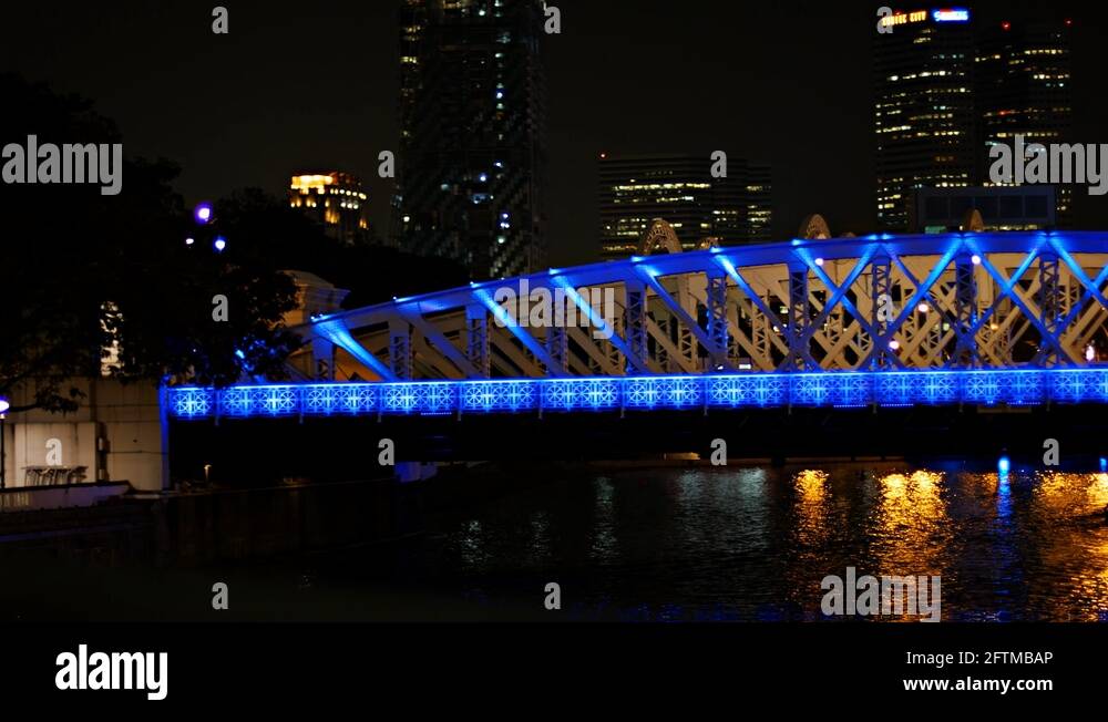 Lighted bridge over water Stock Videos & Footage - HD and 4K Video ...