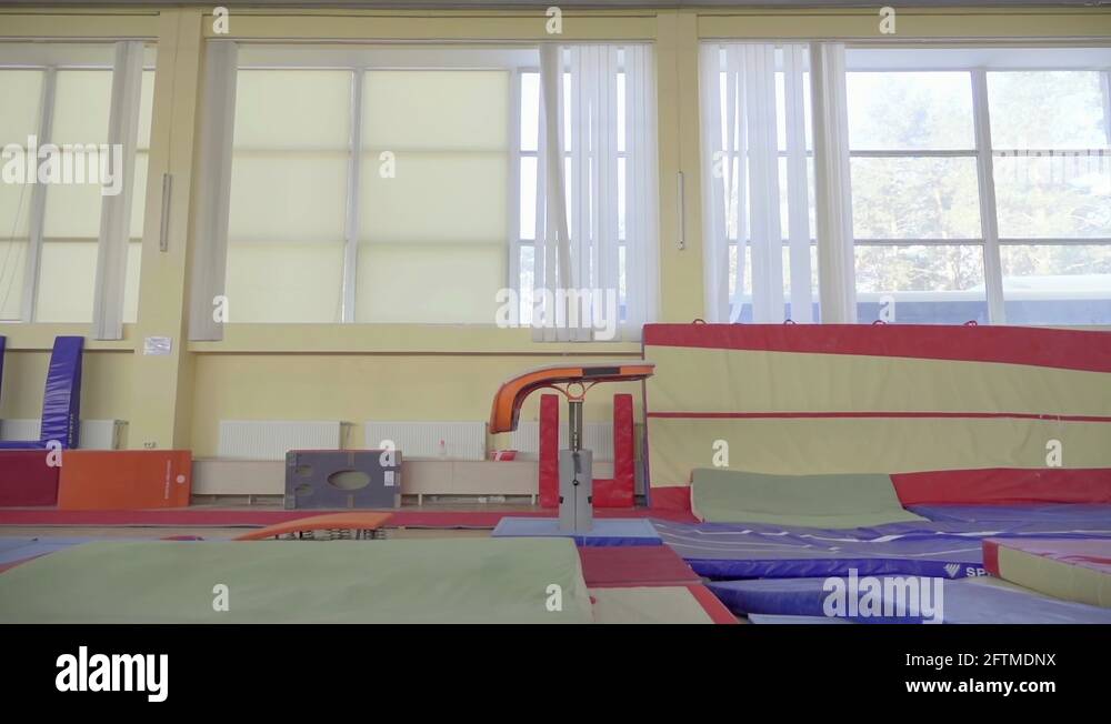 Floor exercise gymnastics apparatus Stock Videos & Footage - HD and 4K ...