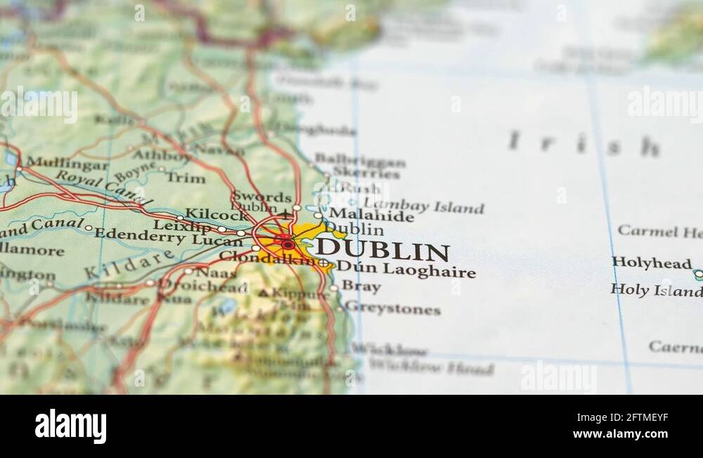 Dublin map Stock Videos & Footage - HD and 4K Video Clips - Alamy