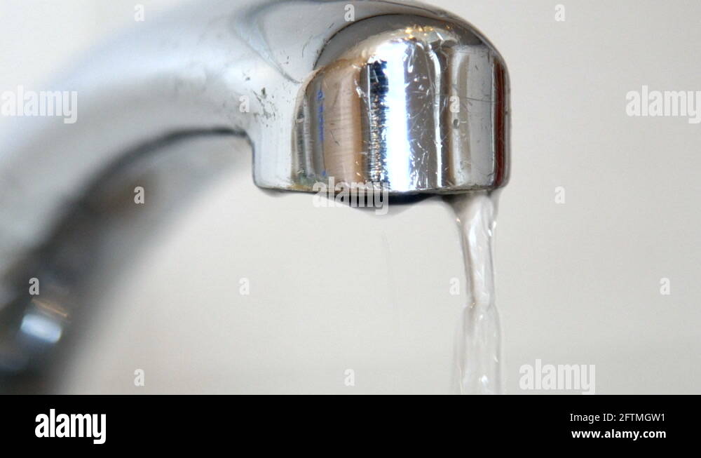 Water drops falling from an old tap into the sink Stock Video Footage ...