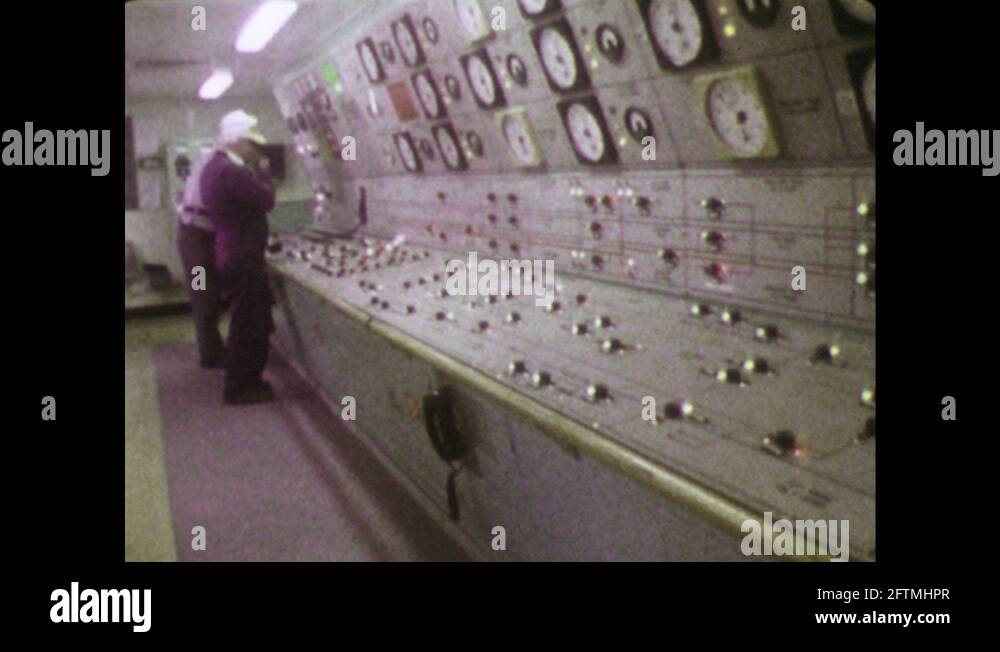 1980s: Tanker Control Room Stock Video Footage - Alamy