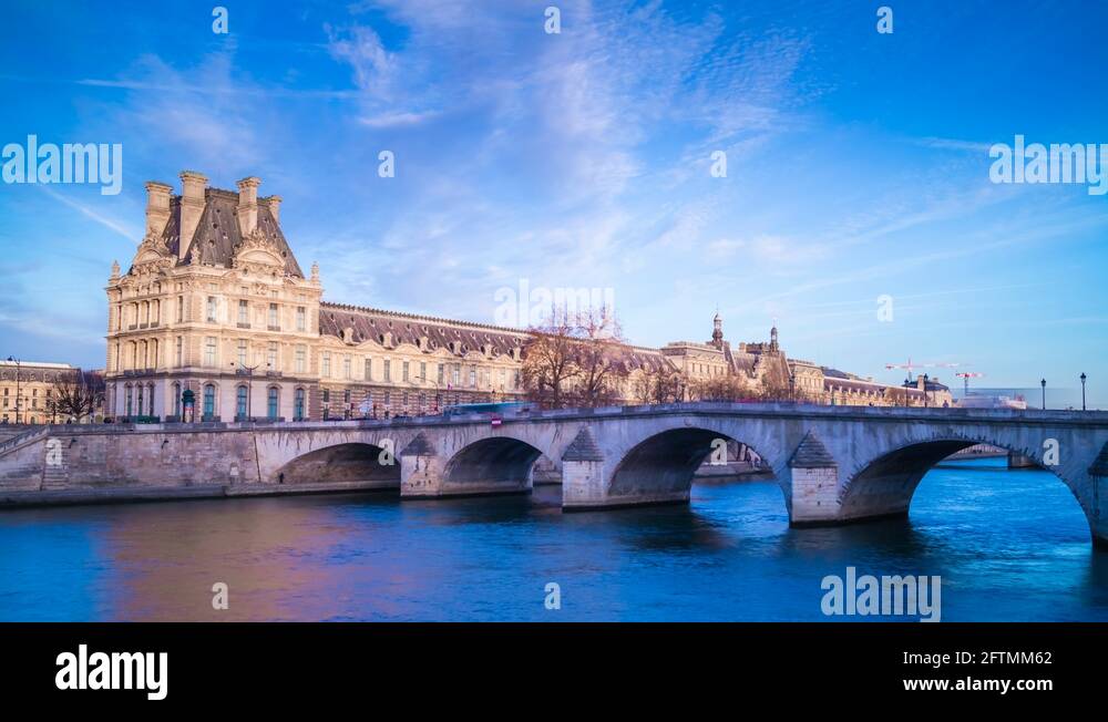 The seine and the louvre Stock Videos & Footage - HD and 4K Video Clips ...