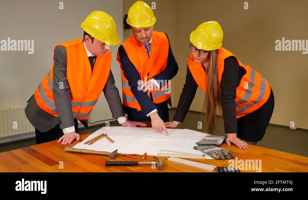 Engineer drawing plan building Stock Videos & Footage - HD and 4K Video ...
