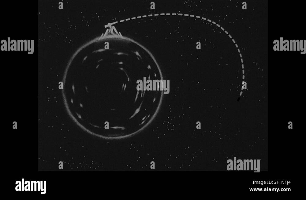 1950s: The Need for a Horizontal Launch for a Circular Orbit Stock ...