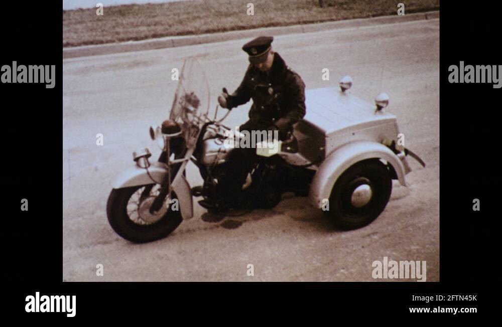 1960s police bike Stock Videos & Footage - HD and 4K Video Clips - Alamy