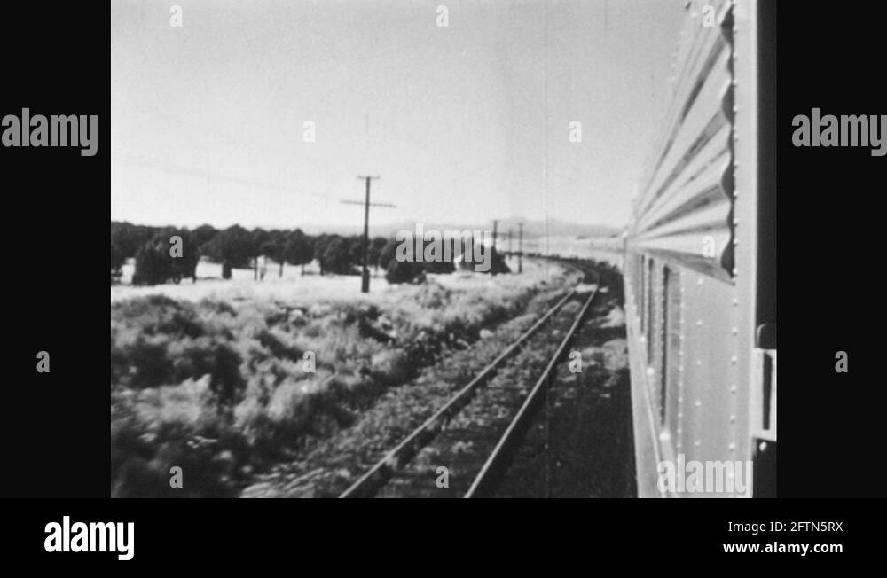 1960s: Man Driving Train Stock Video Footage - Alamy