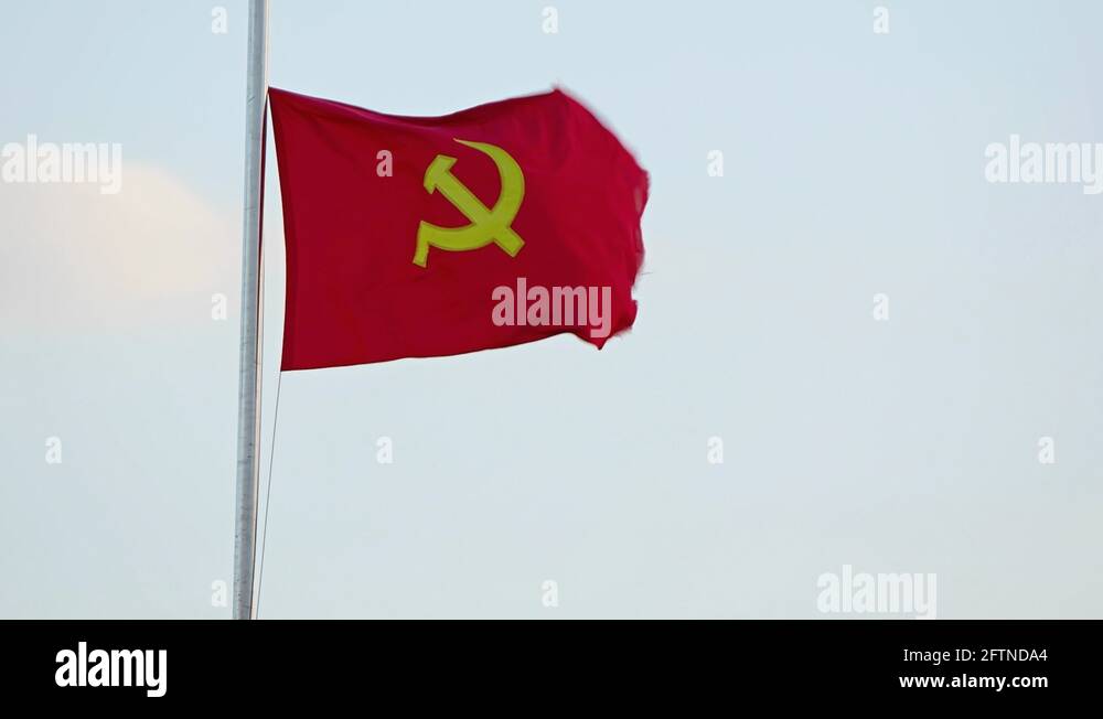 Communist party flag Stock Videos & Footage - HD and 4K Video Clips - Alamy