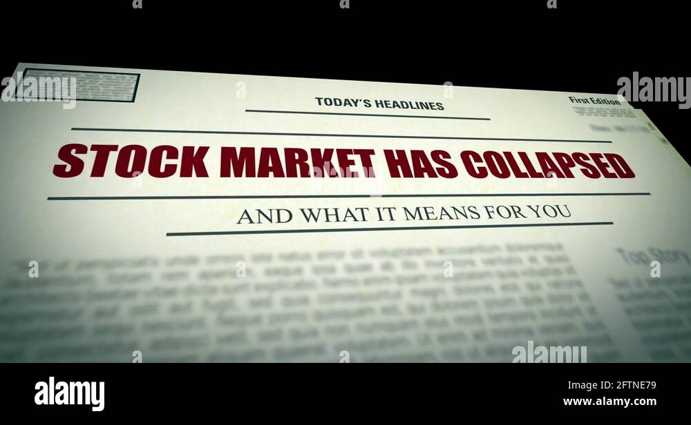 Stock market newspaper headline Stock Videos & Footage - HD and 4K ...