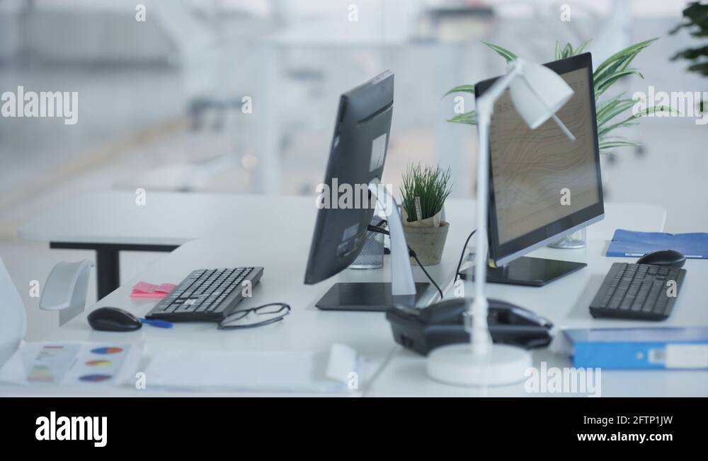 Office interior computer screen Stock Videos & Footage - HD and 4K ...