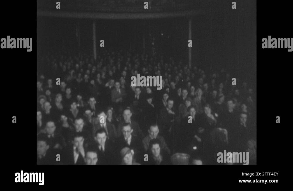 1930s theatre audience Stock Videos & Footage - HD and 4K Video Clips ...