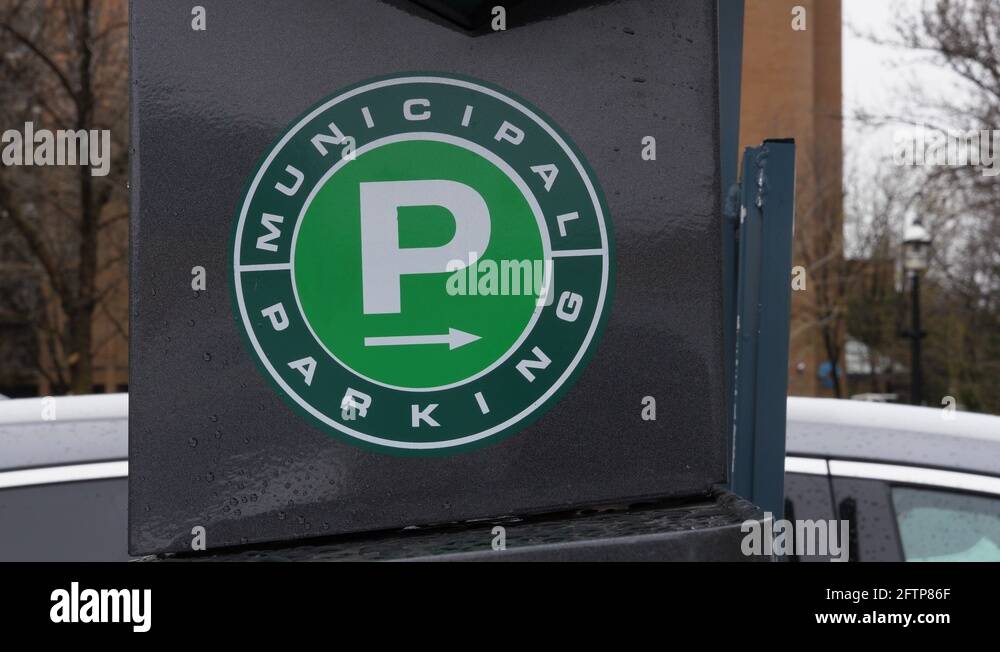 Municipal parking sign Stock Videos & Footage - HD and 4K Video Clips ...
