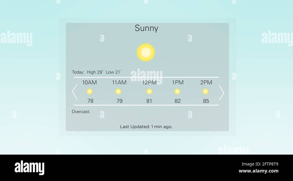 Sunny weather forecast Stock Videos & Footage - HD and 4K Video Clips ...