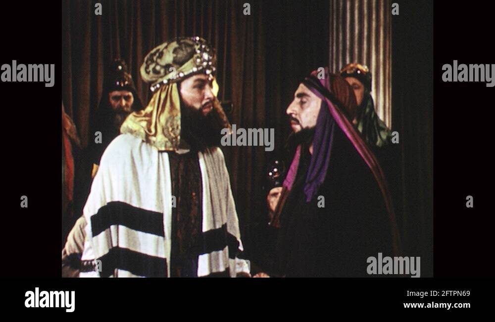 UNITED STATES: 1950s: Judas meets with Temple elders to plot against ...