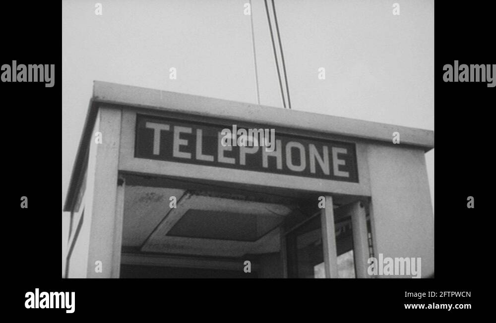 1960s telephone box Stock Videos & Footage - HD and 4K Video Clips - Alamy