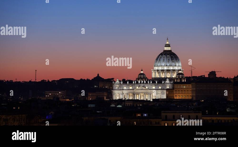 St peter's basilica rome sky Stock Videos & Footage - HD and 4K Video ...