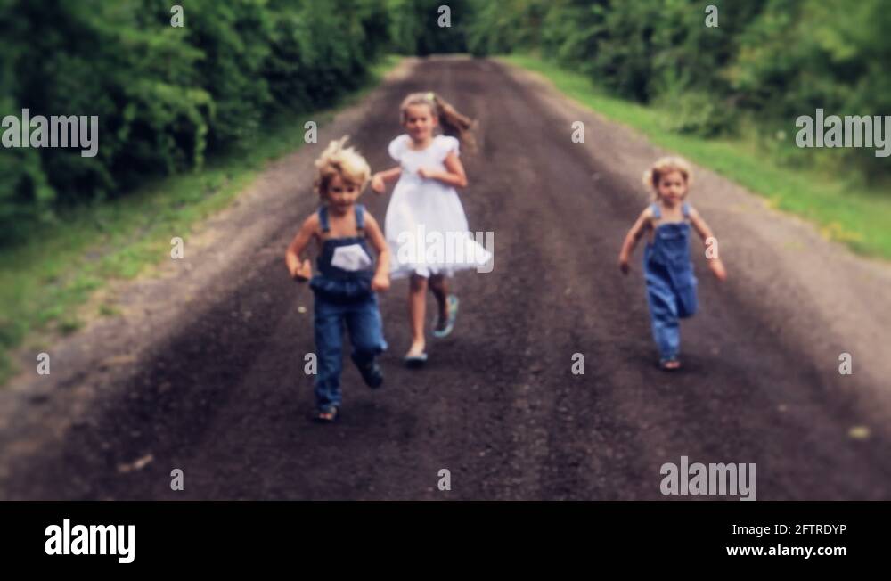 Children running down Stock Videos & Footage - HD and 4K Video Clips ...