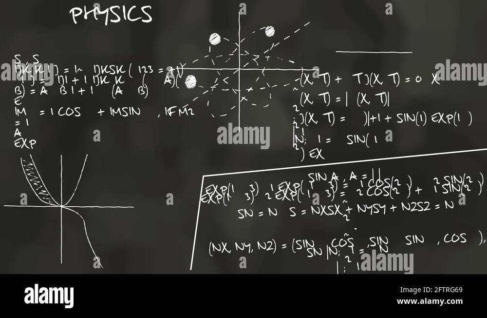 Blackboard with math calculations Stock Videos & Footage - HD and 4K ...