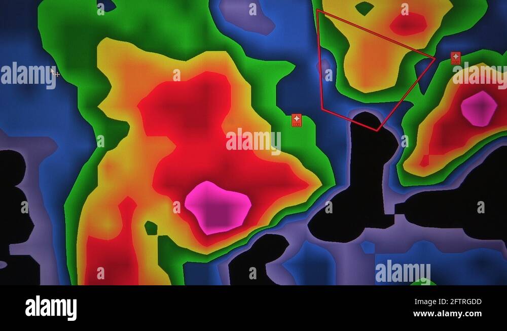 Doppler radar storm screen Stock Videos & Footage - HD and 4K Video ...