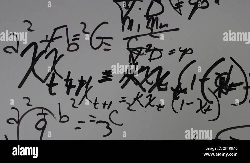 Calculus equations board Stock Videos & Footage - HD and 4K Video Clips ...