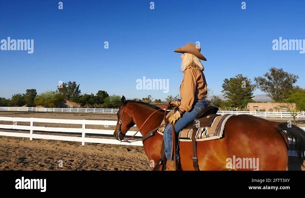 Woman cowgirl mature Stock Videos & Footage - HD and 4K Video Clips - Alamy