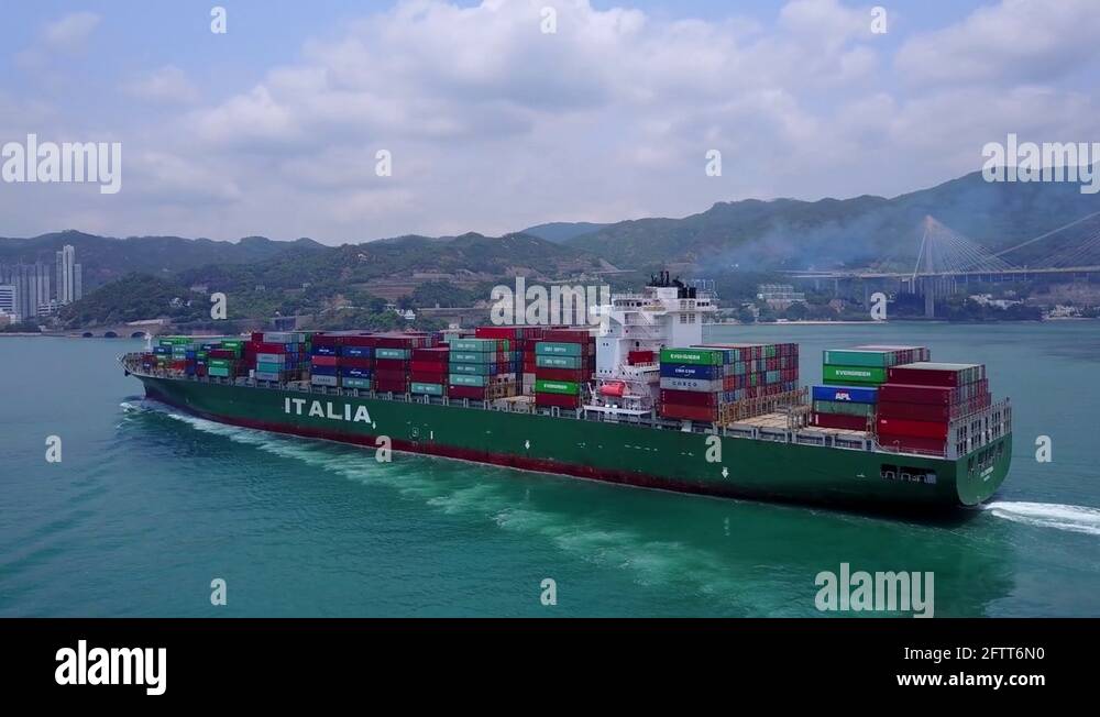 Standard intermodal freight containers Stock Videos & Footage - HD and ...