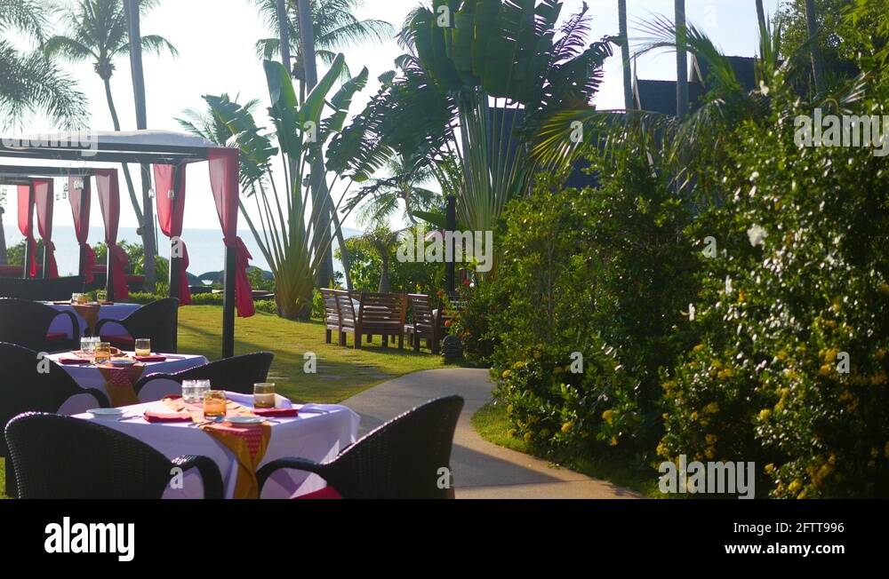 Beautiful view restaurant on beach Stock Videos & Footage - HD and 4K ...