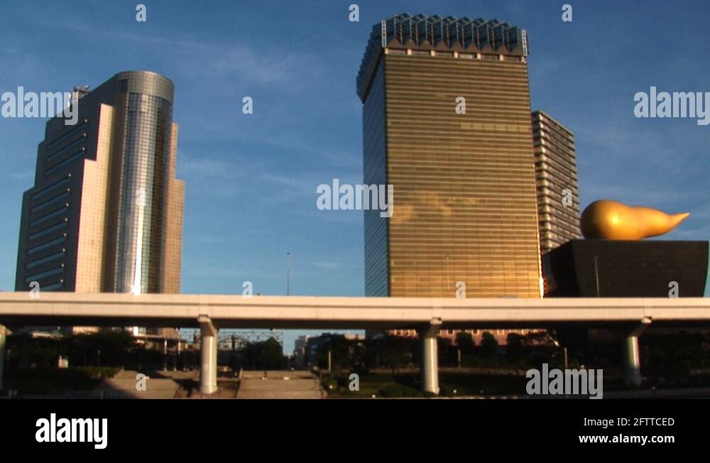 Panoramic View, Asahi Brewry Headquarters, Before Skytree, to Asahi ...