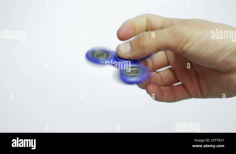Hand spinning blue fidget spinner Stock Videos & Footage - HD and 4K ...