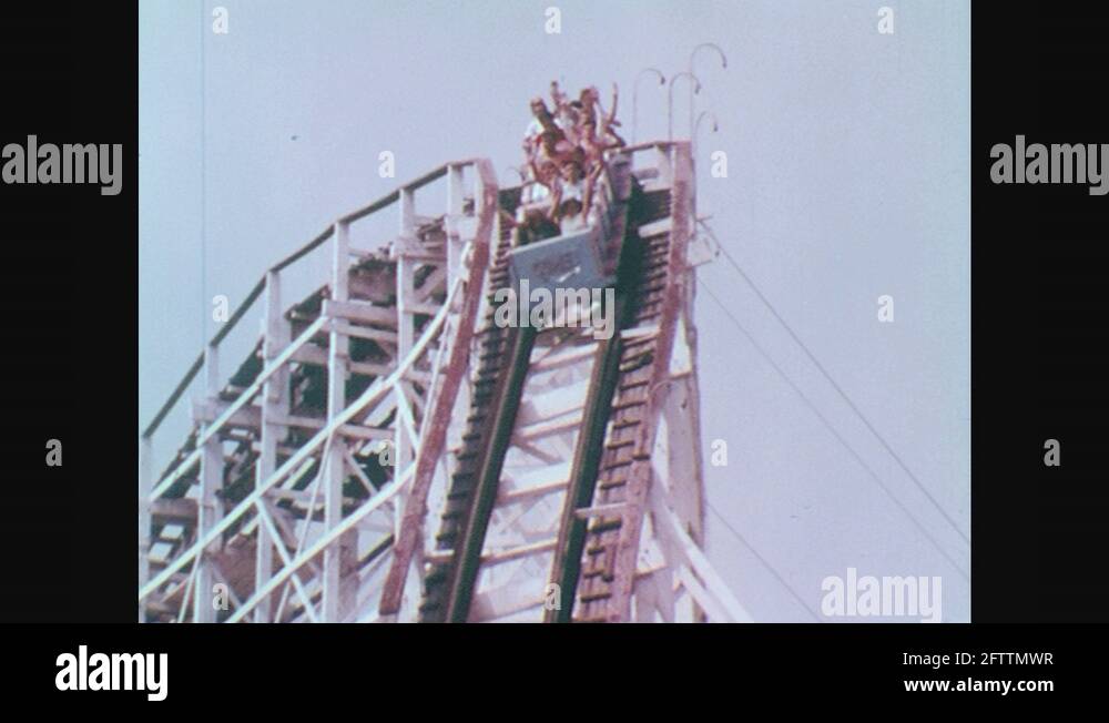 1960s people riding roller coaster Stock Videos & Footage - HD and 4K ...