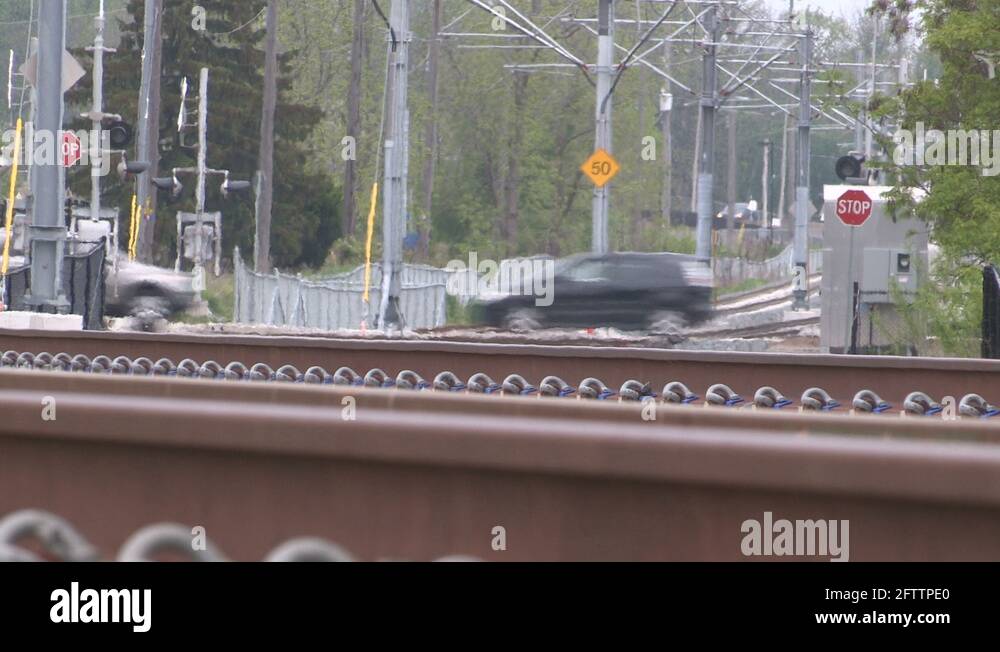 Light rail rapid transit line under construction by university of ...