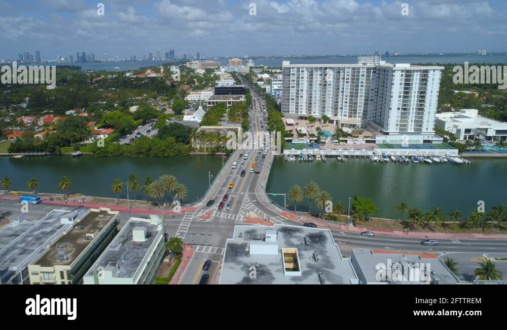 Miami street view aerial Stock Videos & Footage - HD and 4K Video Clips ...