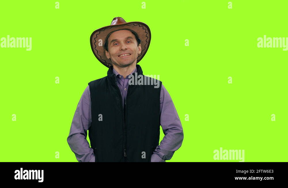 Cowboy smiling one portrait Stock Videos & Footage - HD and 4K Video ...