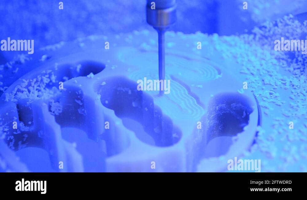 Dental milling machine carving out shape of human teeth Stock Video ...