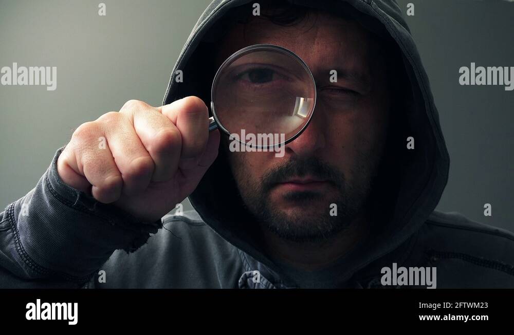 Magnifying glass person Stock Videos & Footage - HD and 4K Video Clips ...